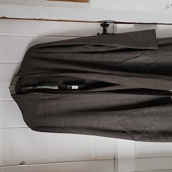 Renee C. | Sweaters | Nwt Renee C Pansy Drape Front Cardigan In Taupe ...